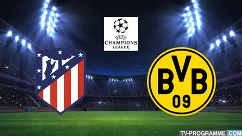 Atlético Madrid Borussia Dortmund Football Ligue Des Champions 2023
