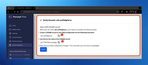 Custom Domains Perceptpixel