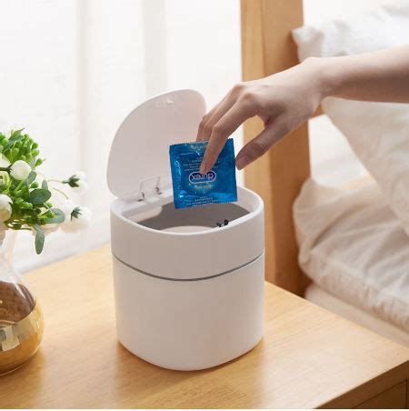 Buy Wholesale China Mini Desktop Push Trash Can Bedroom Waste Basket