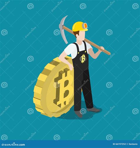 Bitcoin Mining With Quantum Computers Process Vector Flowchart