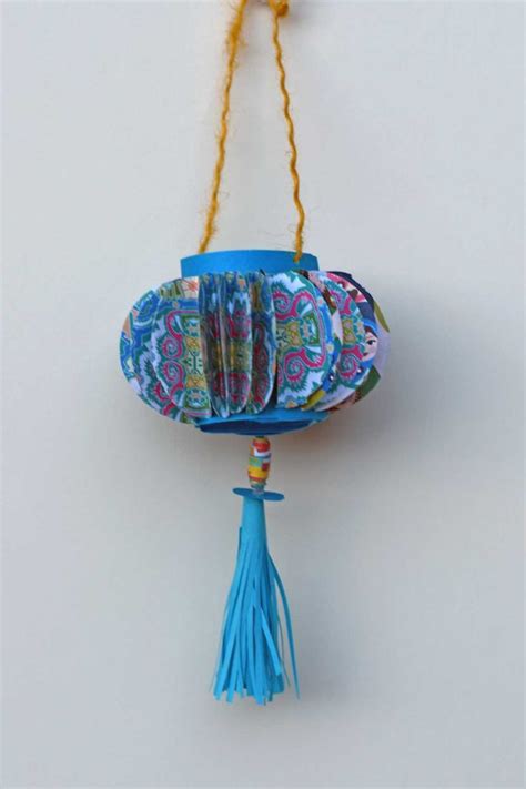 How To Make Beautiful Paper Lanterns For Festive Occasions Pillar Box Blue