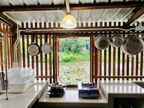 รวม 50 ไอเดีย ครัวไม้ระแนง สร้างเสน่ห์ให้กับบ้าน
