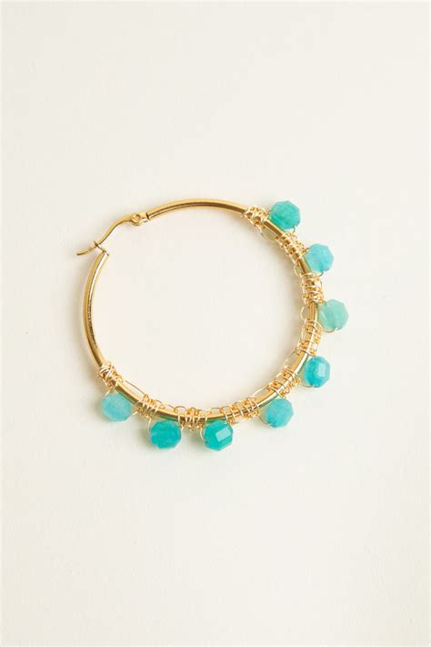 Oceano Hoop Earrings Cadena Collective