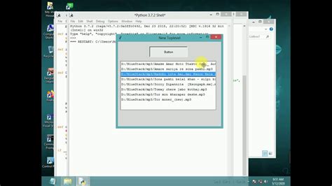 Tk TCL Populated List View Item With Open File Dialog YouTube