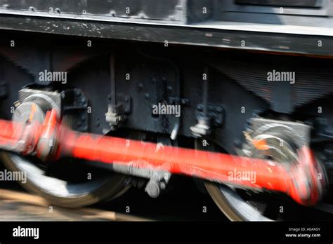 Class 08 Diesel Shunting Engine Detail Of Wheels And Connecting Rod In