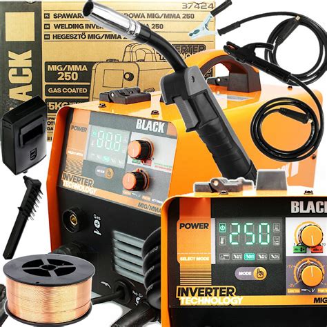 Spawarka Migomat Mig Mag Mma Tig 250a Flux 4w1 Lcd Erlipl