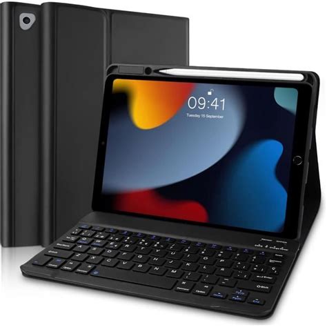 Étui Avec Clavier Pour Ipad 9Ème Génération 2021 Espagnol Ñ Clavier