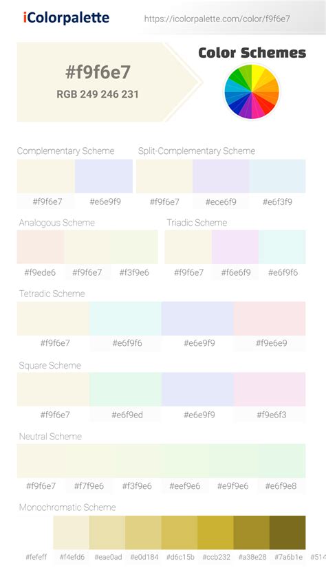 Pantone P C Color Hex Color Code F F E Information Hsl Rgb Pantone