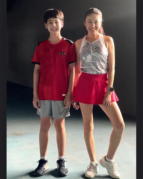 ส่องความน่ารัก น้องไตตั้น ลูกชาย ตุ้ย ธีรภัทร์ หนุ่มน้อยนักกีฬา