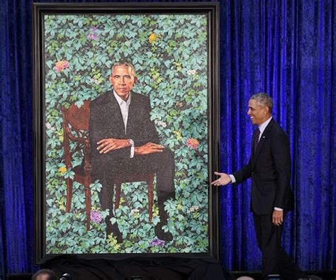 National Portrait Gallery Unveils Obama Portraits