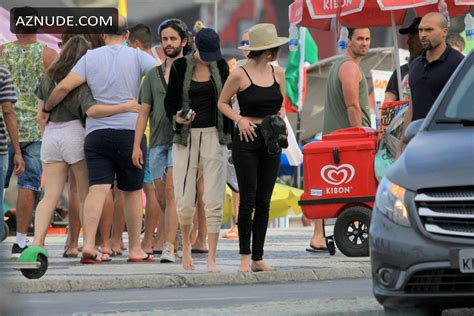 Cara Delevingne And Ashley Benson Visit The World Famous Copacabana Beach In Rio De Janeiro