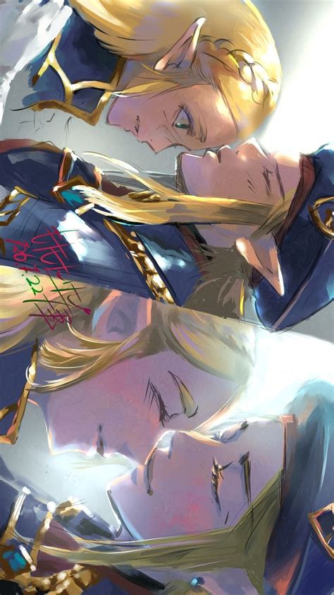 Pin By 🕊𝓐𝓻𝓲𝓮𝓵𝓵𝓮 𝓟𝓮𝓪𝓼𝓮 🥀 On Botw Hero And Princess In 2024 Legend Of