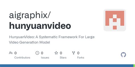 GitHub Aigraphix Hunyuanvideo HunyuanVideo A Systematic Framework For Large Video Generation