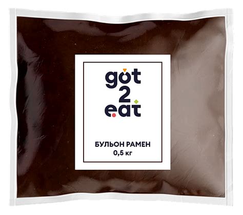 Бульон Рамен замороженный концентрированный Got2Eat | Купить продукты ...