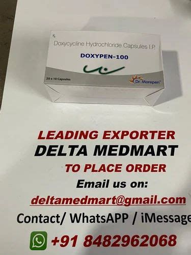Doxypen 100 Mg At ₹ 60 Stripe Doxycycline Tablet In Nagpur Id 2849680676712