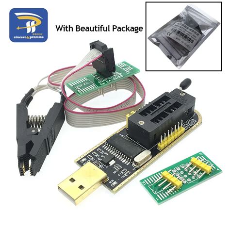 SOIC8 SOP8 Test Clip For EEPROM 93CXX 25CXX 24CXX Adapter CH341A