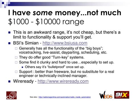 Ppt Radio Automation Options Joel Willer Kxul Aaron Read Weos
