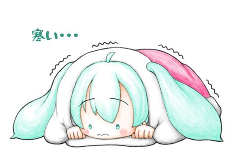 ぴっぴ photo on Twitter RT sh1n chan そろそろ布団から出るのが辛い季節ですよね 初音ミク