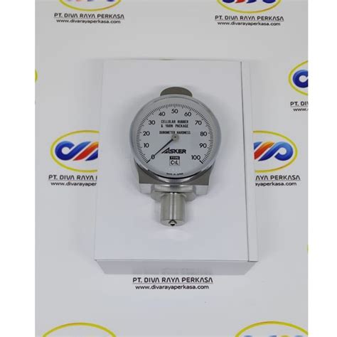 Jual Asker C1l Asker Durometer Rubber Hardness Tester Oleh Pt Diva Raya Perkasa