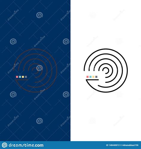 Forecasting Model Forecasting Model Science Icons Flat And Line