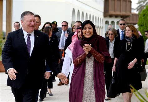 Saudi Arabias King Salman Meets With Us Secretary Of State Pompeo