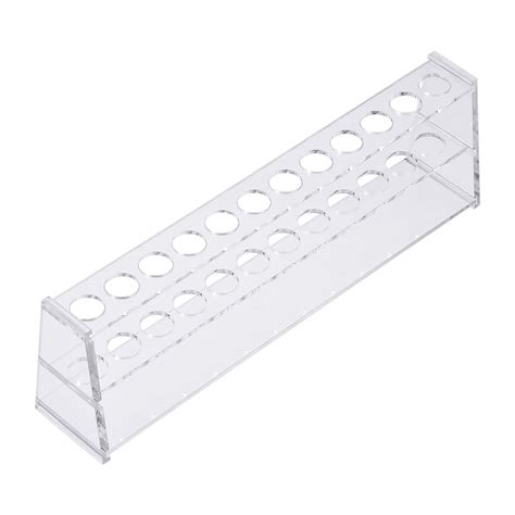 Uxcell 12 Well Acrylic Test Tube Holder Rack Clear For 10ml Centrifuge Tubes Walmart