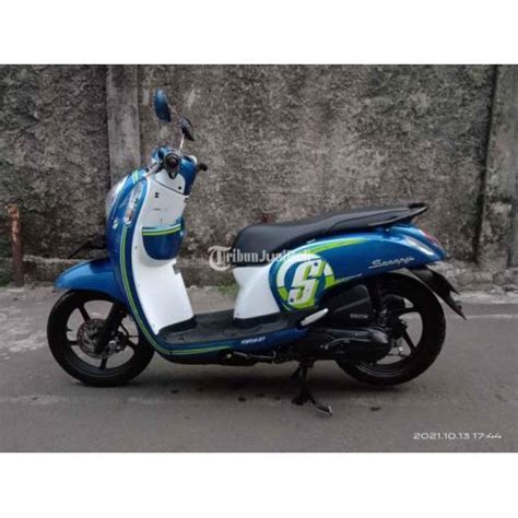 Motor Honda Scoopy Fi Esp Iss 2016 Bekas Surat Lengkap Harga Nego Di