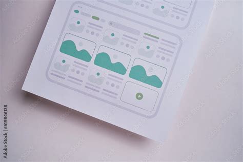 Ux Website Design Wireframe Sketch Prototype Framework Layout
