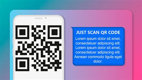 손에 응용 프로그램과 함께 화면 스마트 폰 테이블에 Qr 코드를 스캔하고 온라인 지불 송금 플랫 스타일의 일러스트 벡터 등대