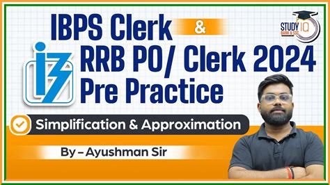 Ibps Clerk 2024 Ibps Rrb Poclerk 2024 Quantsmaths Practice Set 1