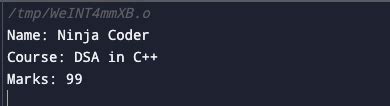 Getter And Setter In C Coding Ninjas