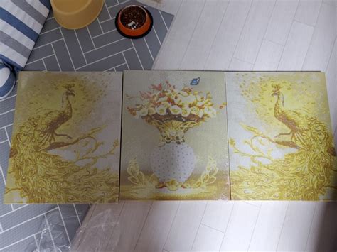 보석십자수 돈이들어오는 그림 황금금작 금전수 네이버 블로그