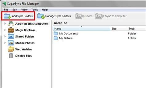 SugarSync The Most Well Rounded Free File Backup Syncing Service