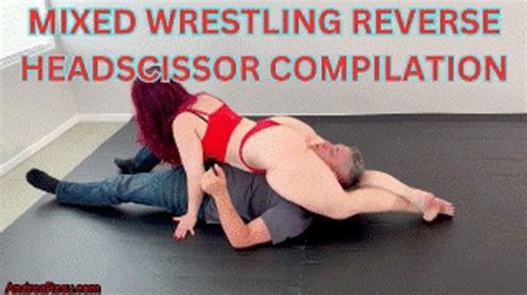 Mixed Wrestling Reverse Headscissor Compilation Part 1 All The Best