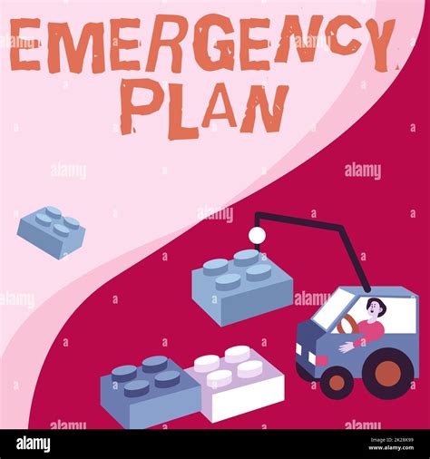 Conceptual Display Emergency Plan Conceptual Photo Procedures For Response To Major Emergencies