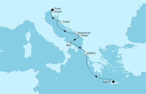 Mein Schiff Kreuzfahrt Kreta Bis Triest