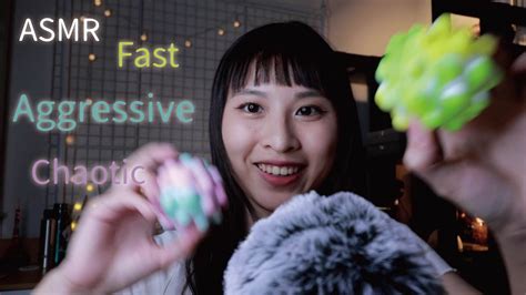【asmr】asmr Fast And Aggressive And Chaotic Youtube