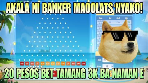 KABIBE GAME PLINKO 100 PESOS NAPALAGO KOPA NG 20K YouTube