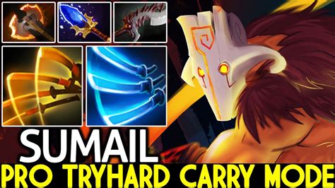 SUMAIL Juggernaut When Pro Tryhard Carry Mode Against Techies Dota 2