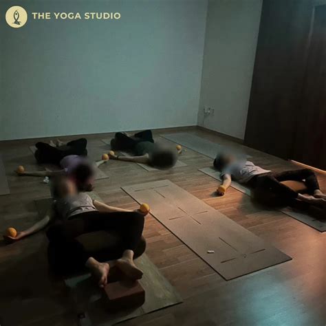 더핫요가스튜디오 요가수업 요가 아사나와 근막 관리 후 몇 분의 시간 동안 나의 몸과 근육과 세포와
