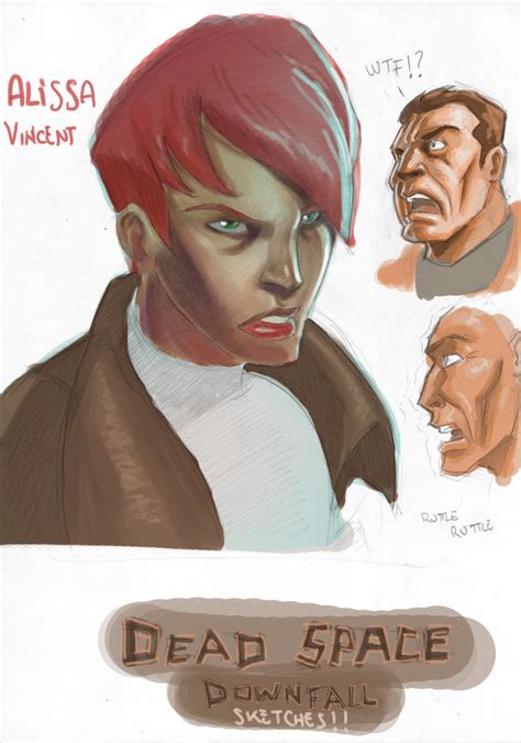 Dead Space Downfall Sketch 3 By Xavor85 On Deviantart