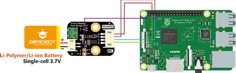 Gravity 3 7V Li Battery Fuel Gauge SKU DFR0563 DFRobot