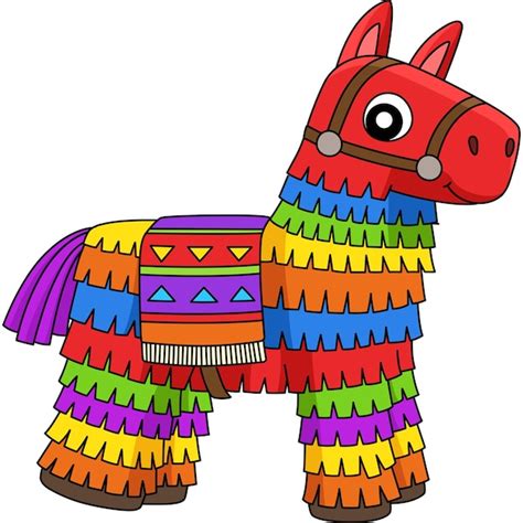 Premium Vector Pinata Cartoon Colored Clipart Illustration