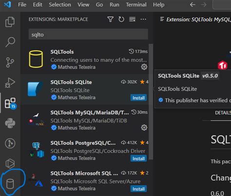 Connect Mysql To Visual Stdio Code