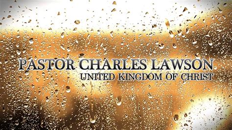 Pastor Charles Lawson Youtube