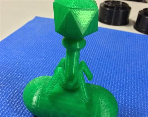 噬菌体3d打印模型噬菌体3d打印模型stl下载教育3d打印模型 Enjoying3d打印模型网