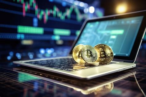 Premium Ai Image Technology Crypto Currency Background