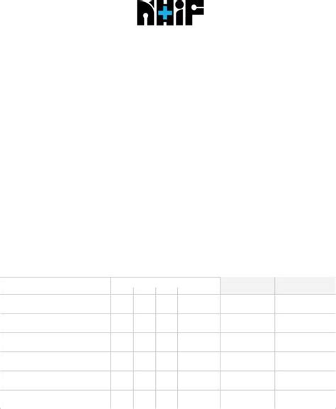 Nhif Registration Form ≡ Fill Out Printable Pdf Forms Online