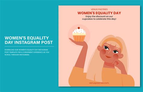 Womens Equality Day Instagram Post Template In Illustrator Pdf Svg