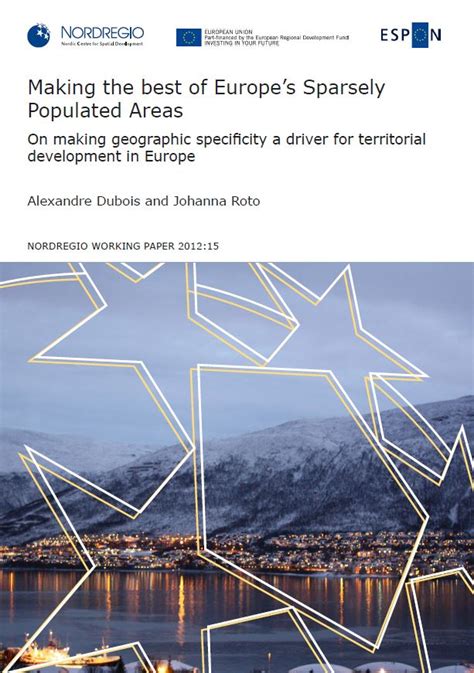 Making The Best Of Europe S Sparsely Populated Areas Nordregio